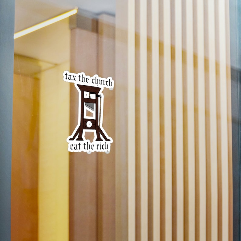 Guillotine Vinyl Decal Sticker - Etsy