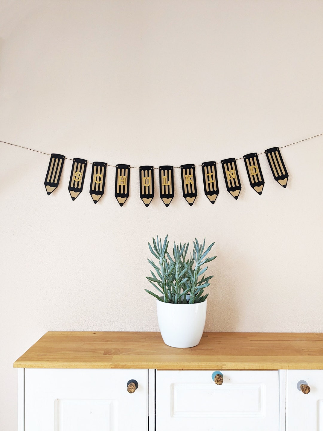 Pennant Chain Garland Pens With Names Can Be Personalized - Etsy