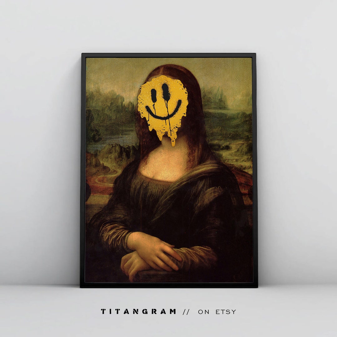 Mona Lisa, Parody Alter Art, Modern Art, Oil Painting, Talking Art ...