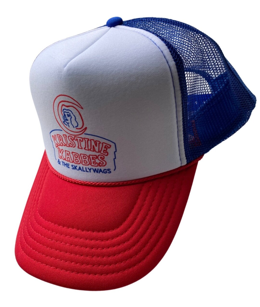 Red White and Blue Logo Hat - Etsy