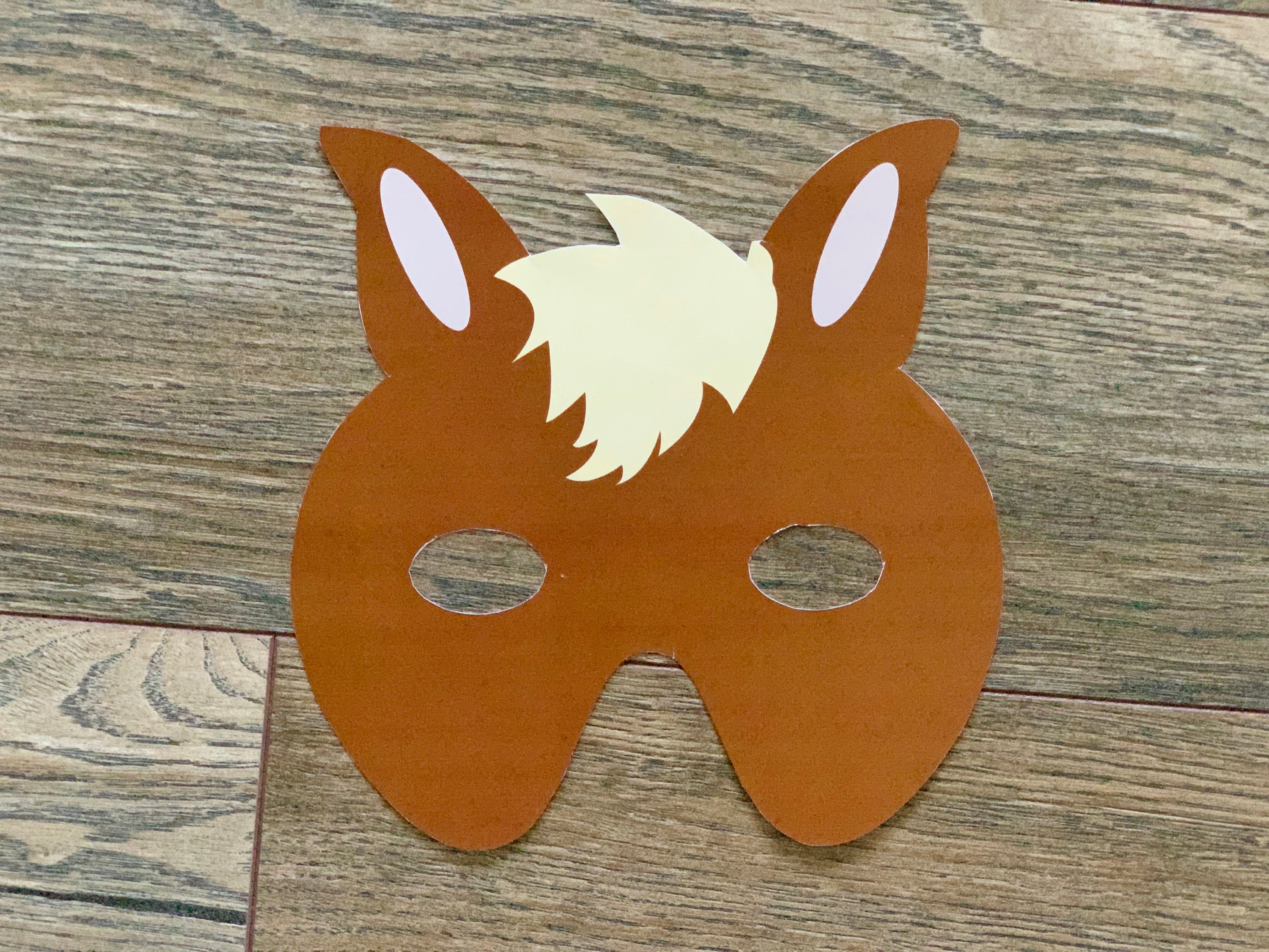 Horse Paper Mask Kids Costume, Farm Animal, Horse Party Mask, Horse ...
