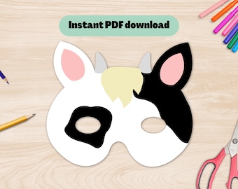 Hen Paper Mask Kids Costume, Farm Animal, Hen Party Mask, Hen ...