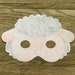 Sheep Paper Mask Kids Costume, Farm Animal, Sheep Party Mask, Sheep ...