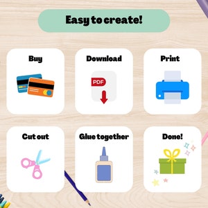 Gift Box Template - Instant Download Template - PDF, SVG, DXF - Etsy