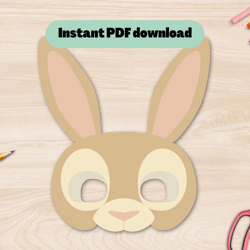 Easter masks craft - Etsy.de