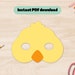 Chicken Paper Mask Kids Costume, Farm Animal, Chicken Party Mask ...