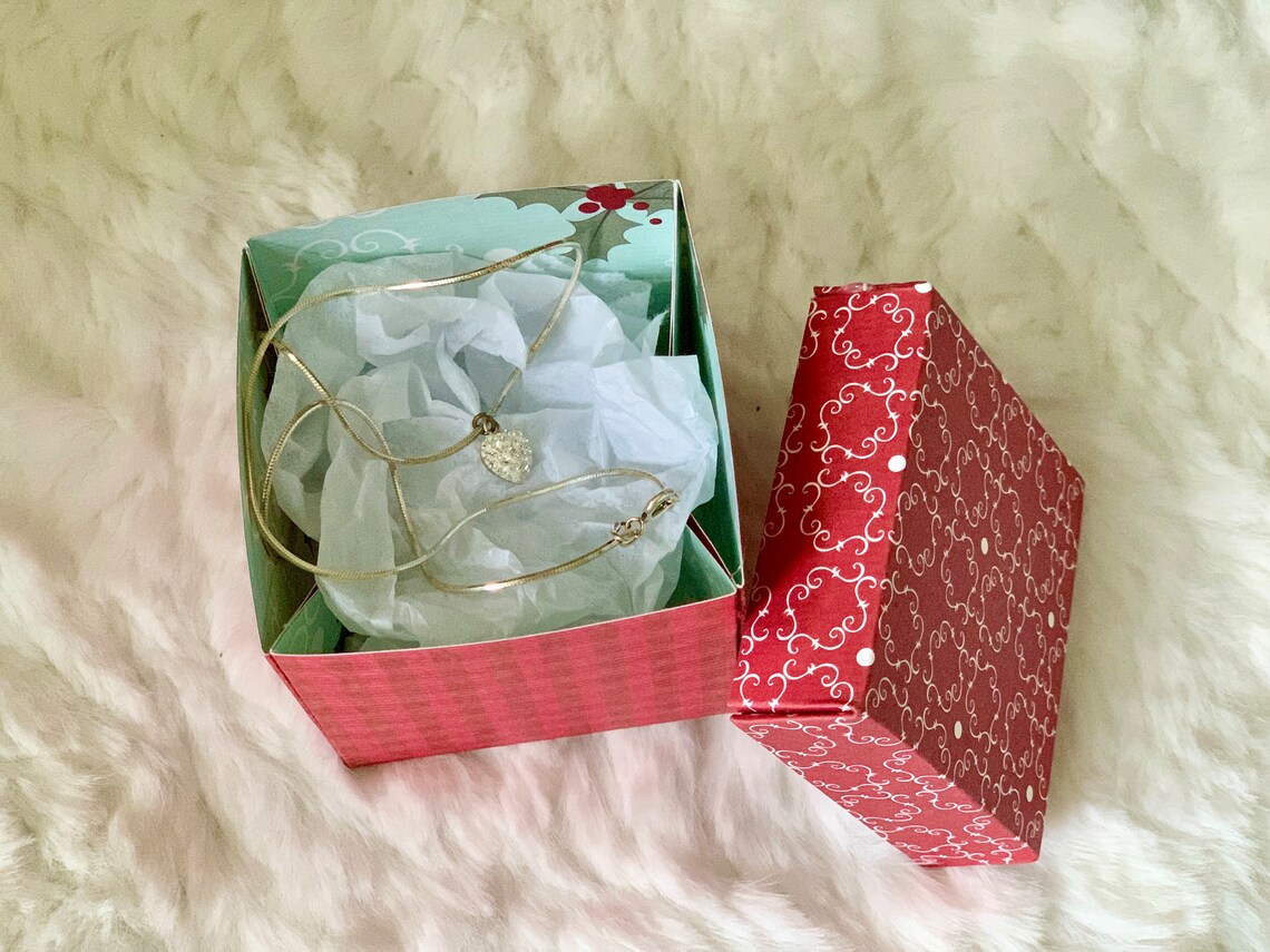 Square Gift Box Template - Instant Download Template - PDF, DXF, SVG - Etsy