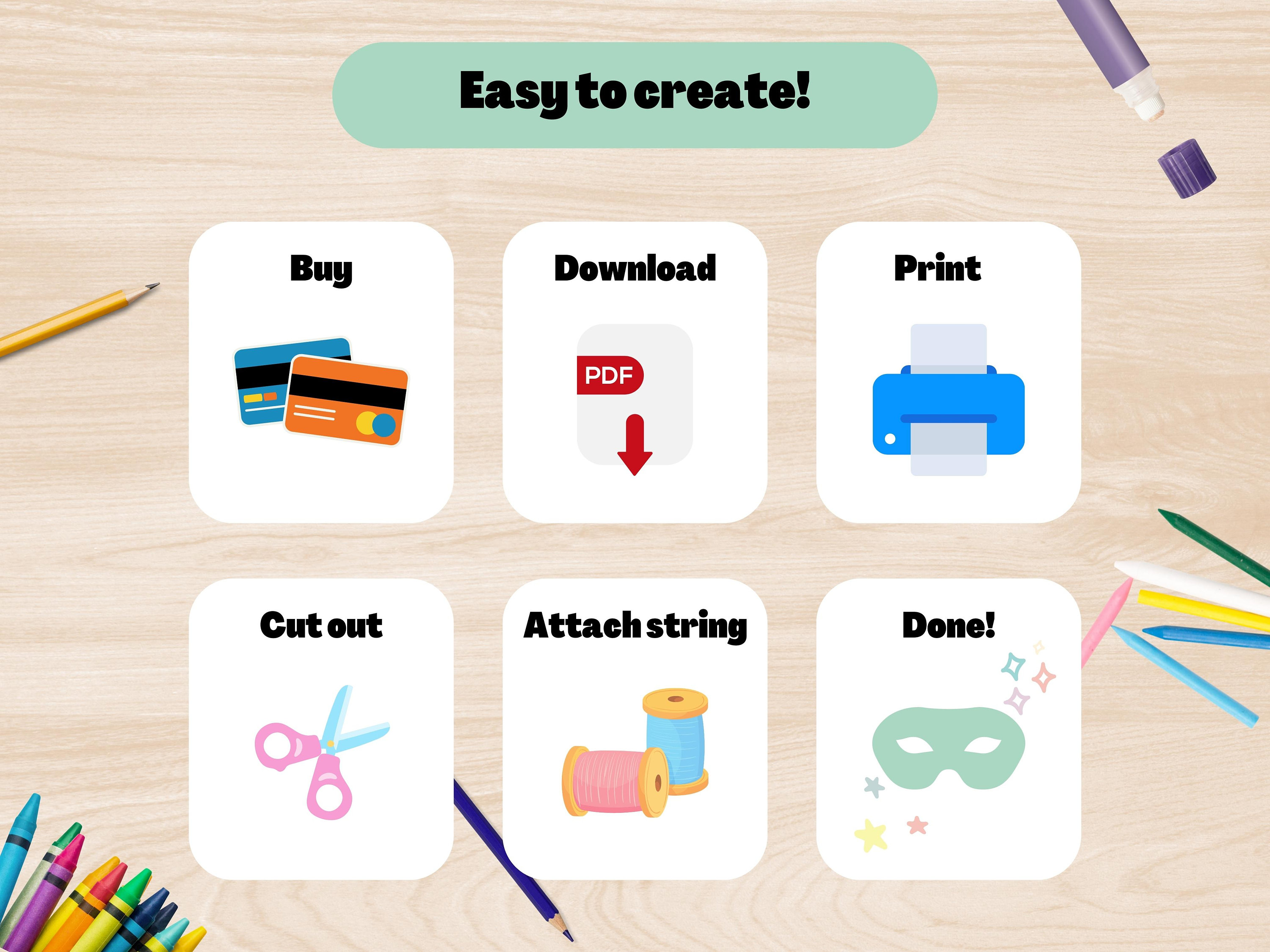 Sheep Paper Mask Kids Costume, Farm Animal, Sheep Party Mask, Sheep ...