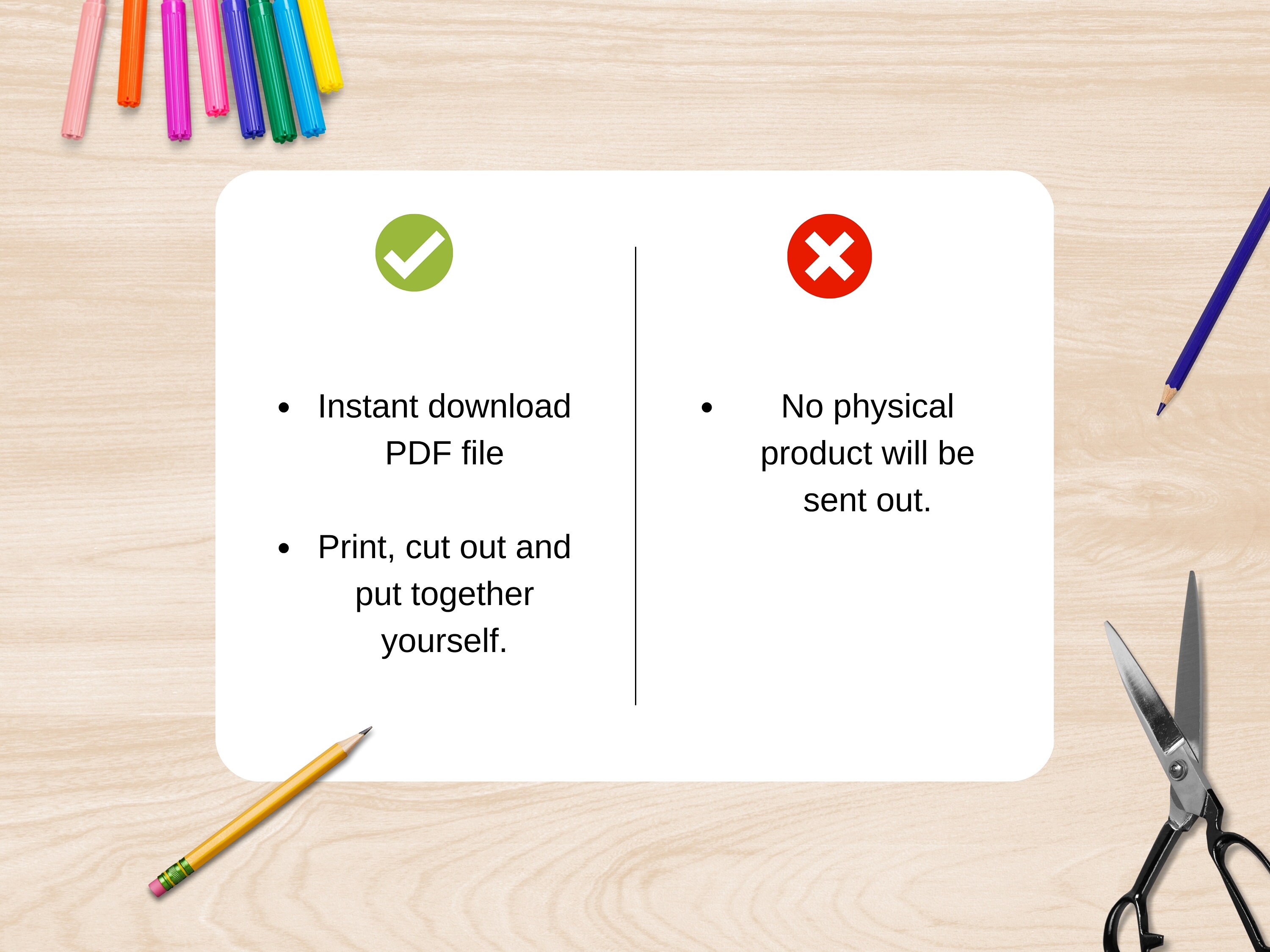 Small Paper Heart Gifbox Template - Instant Download Template - PDF ...