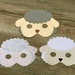 Sheep Paper Mask Kids Costume, Farm Animal, Sheep Party Mask, Sheep ...