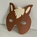 Horse Paper Mask Kids Costume, Farm Animal, Horse Party Mask, Horse ...