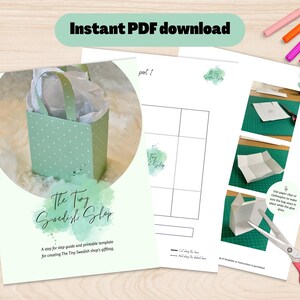 Gift Box Template - Instant Download Template - PDF, SVG, DXF - Etsy