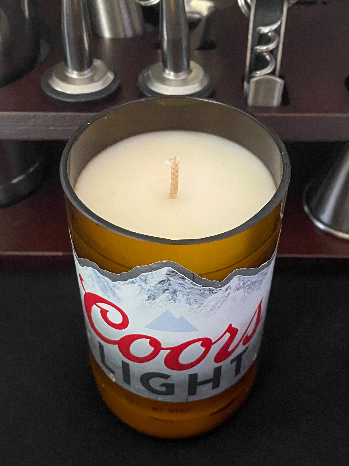 Coors Light Beer Bottle Candle Beer Goggles Scent - Etsy