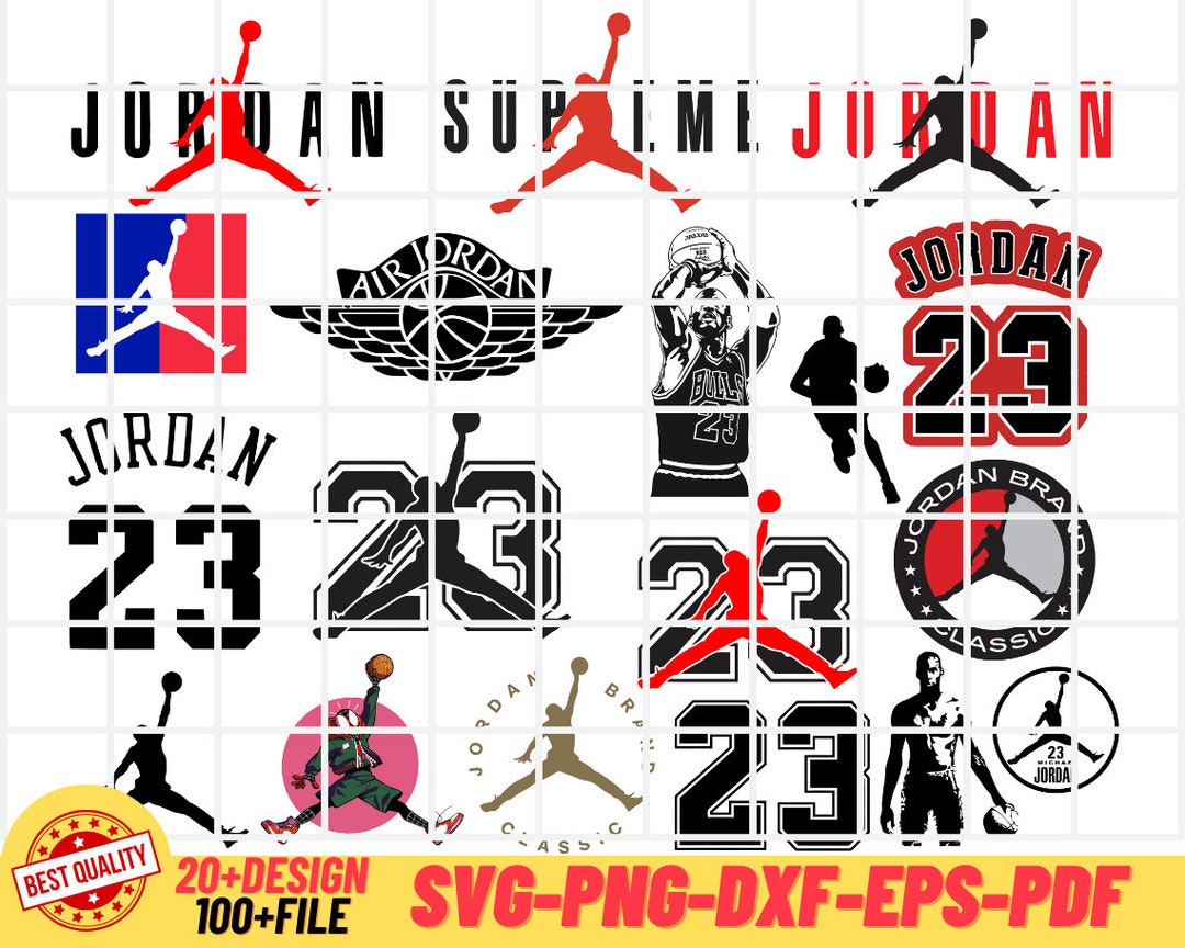 Basketball Svg Jordan Bundle Svg Air Jordan Files Jump Man - Etsy UK