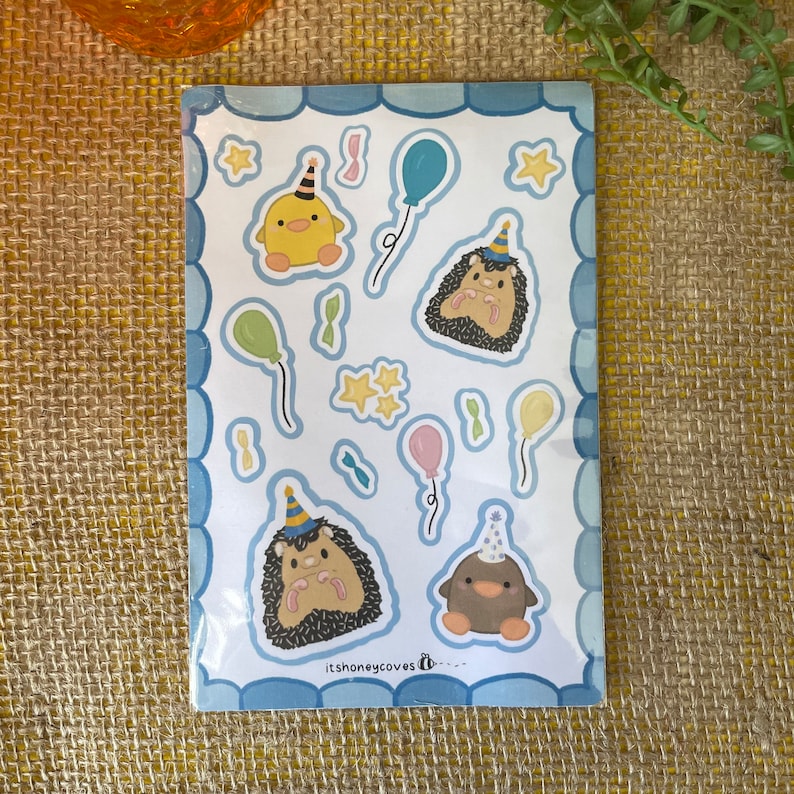 Odi & Friends Sticker Sheet - TXT Inspired - Etsy