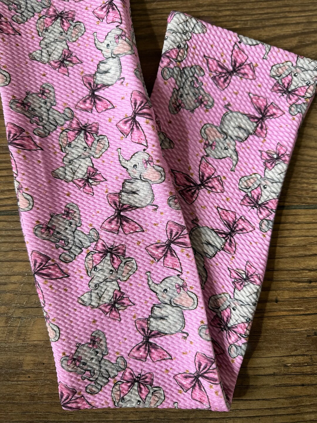 Pink Elephants and Bows Tail Bag - Etsy