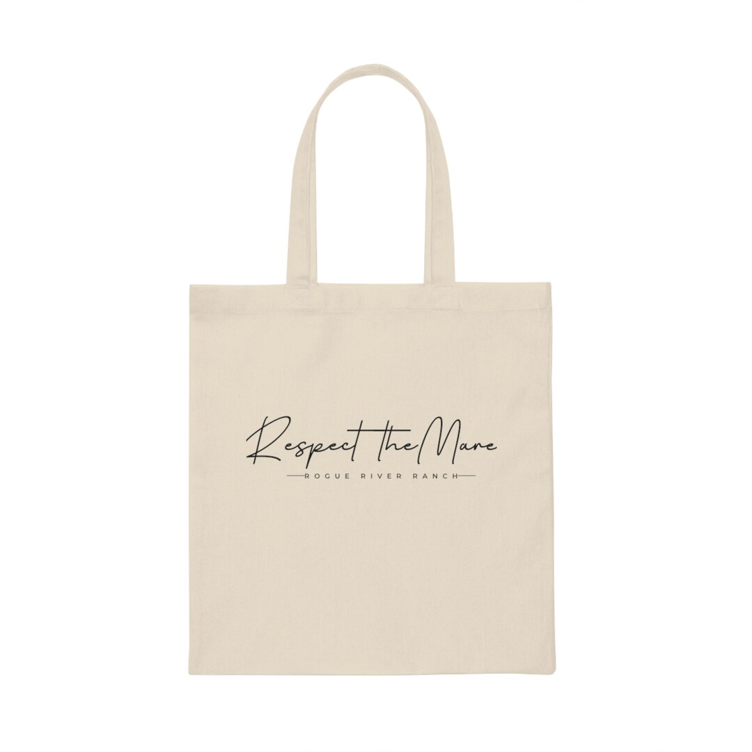 Respect the Mare Canvas Tote Bag - Etsy
