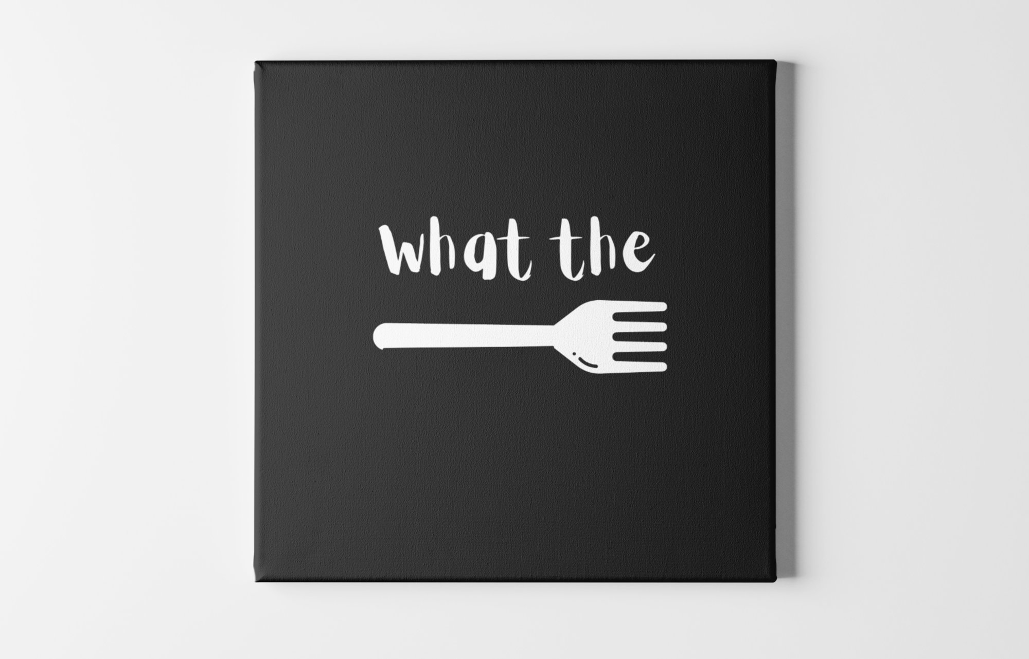 What the Fork? Wall Decor - Digital Design - Kitchen Decor - Both ...