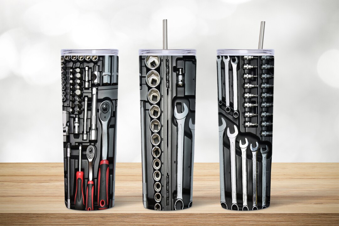 Tool Box Full Wrap 20 Oz Insulated Tumbler - Etsy