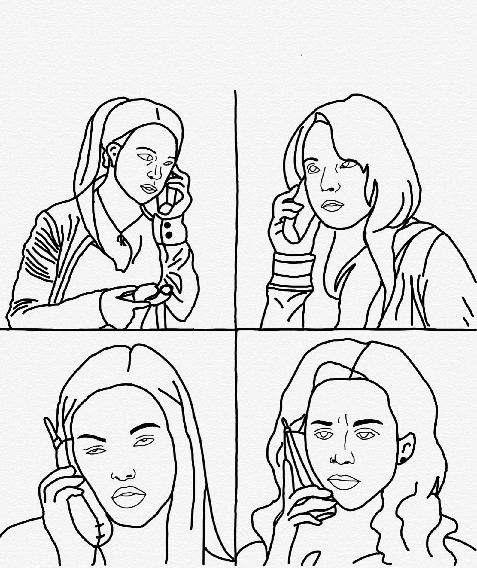 Mean Girls Coloring Pages - Etsy