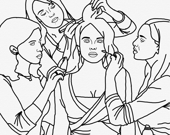 Mean Girls Coloring Pages - Etsy