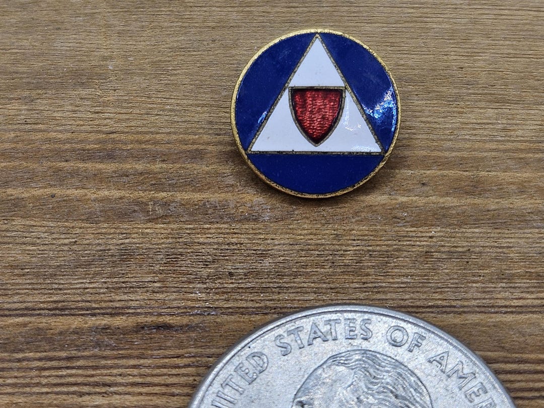 WWII Civil Defense Auxiliary Police Pin - Etsy