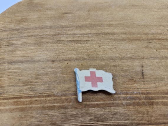Pair of World War II Era Red Cross Supporter Fold-ove… - Gem