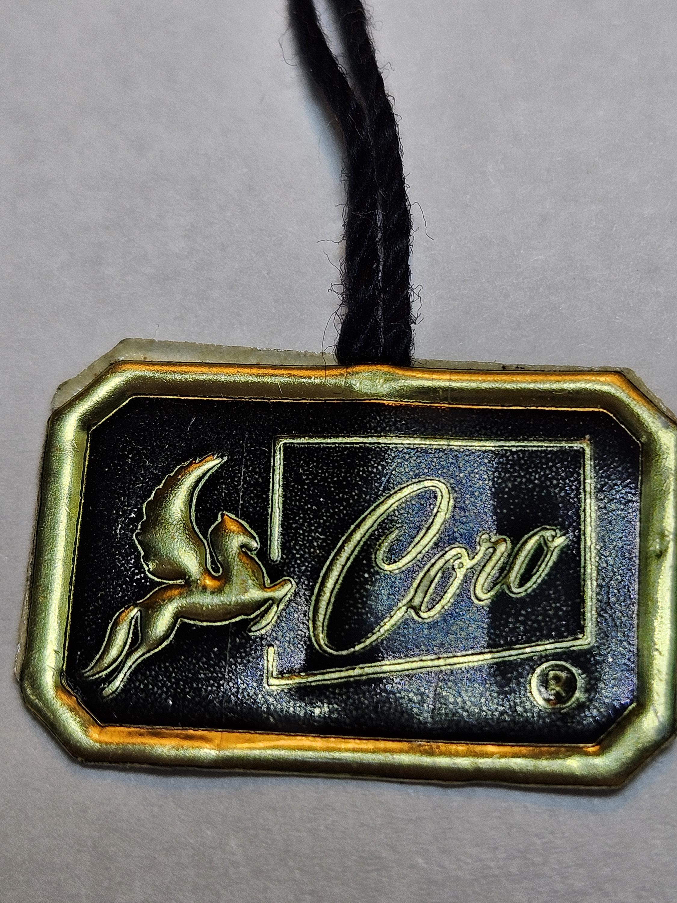Vintage Coro Gold Tone Leaf Brooch With Rhinestones Signed - Etsy