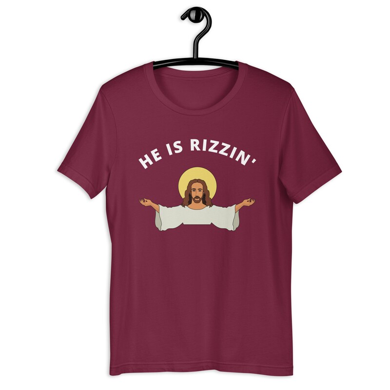 He is Rizzin T Shirt - Etsy