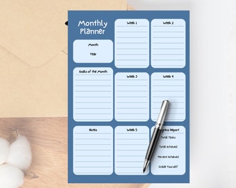 Adhd Planner Adhd Printable Adhd Schedule Planner Schedule Daily ...