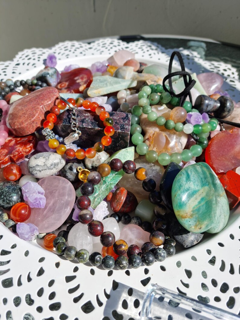 Crystal Confetti Scoop, Lucky Crystal Scoop, Assorted Crystals ...