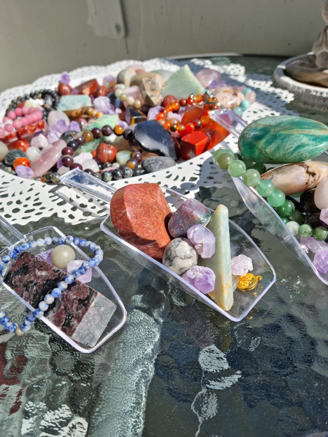 Crystal Confetti Scoop, Lucky Crystal Scoop, Assorted Crystals ...