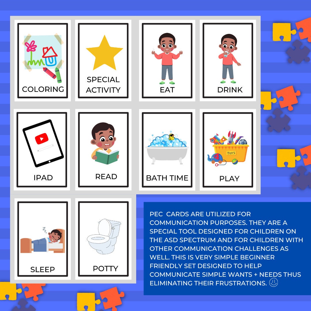 ASD Beginner PEC Cards - Etsy