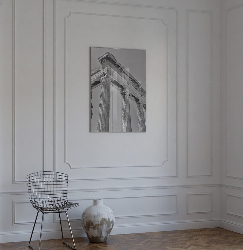 Acropolis, Black and White Prints, PHYSICAL PRINT, Greek Architecture ...
