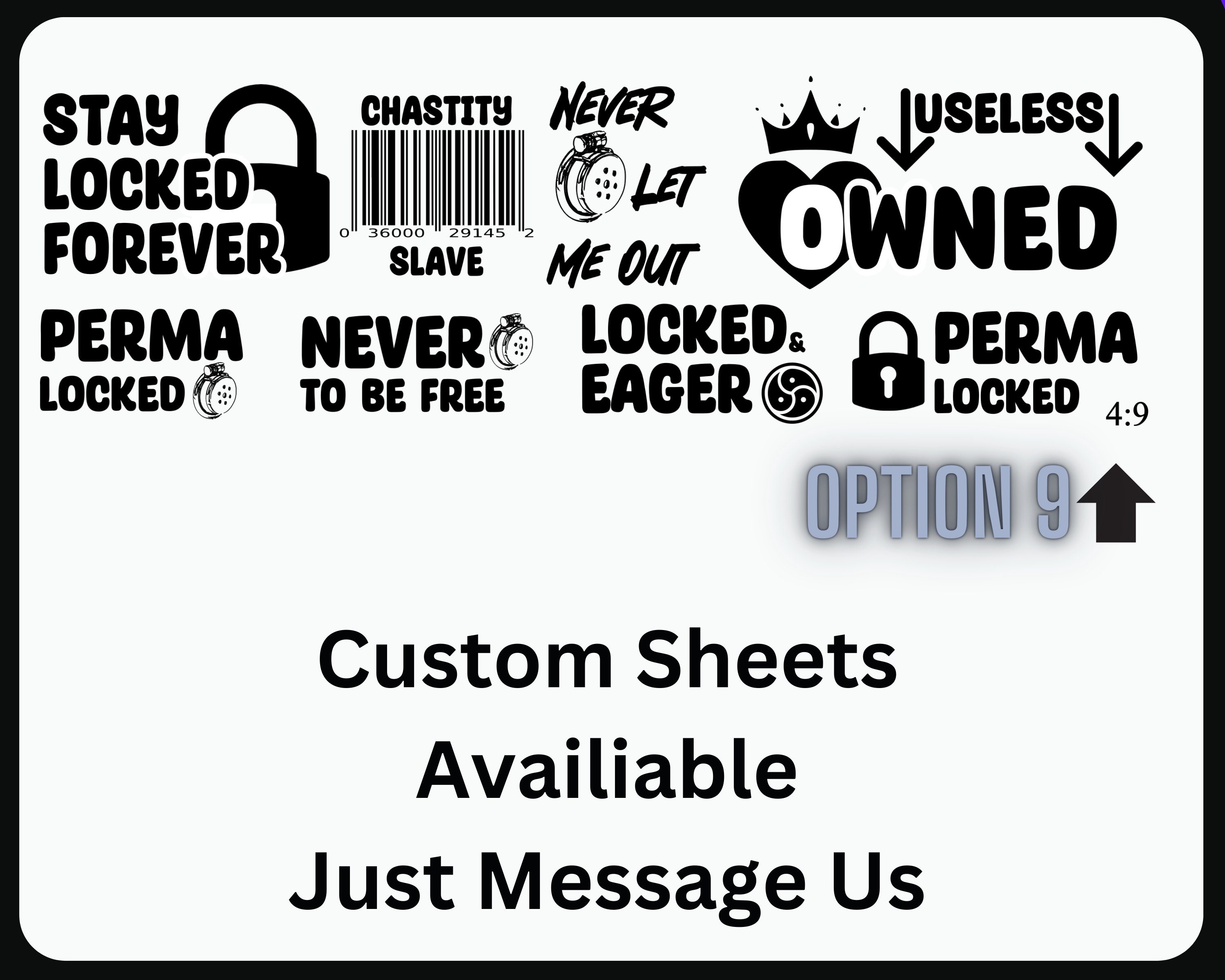 Chastity & Sissy Tattoos Bdsm Tattoos Locked Boy Locked Sissy Sissy ...