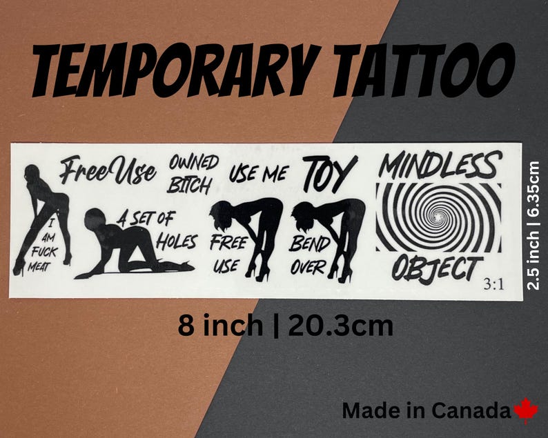 Free Use Tattoo Kinky Adult Tattoos Bdsm Tattoos Cumslut CNC Tattoos ...