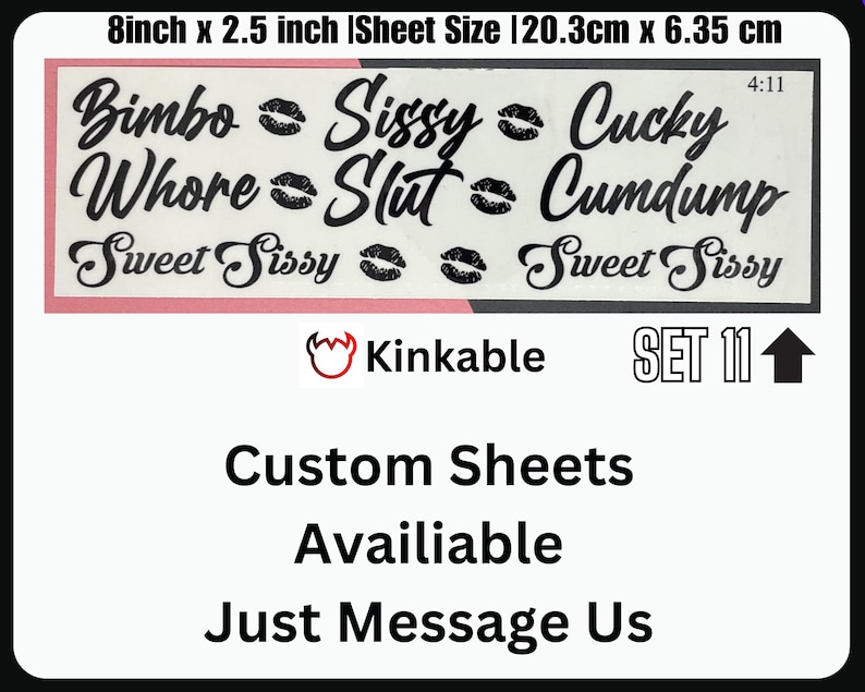 Chastity and Sissy Temporary Tattoo Bdsm Chastity Cage Sissy Gurl ...