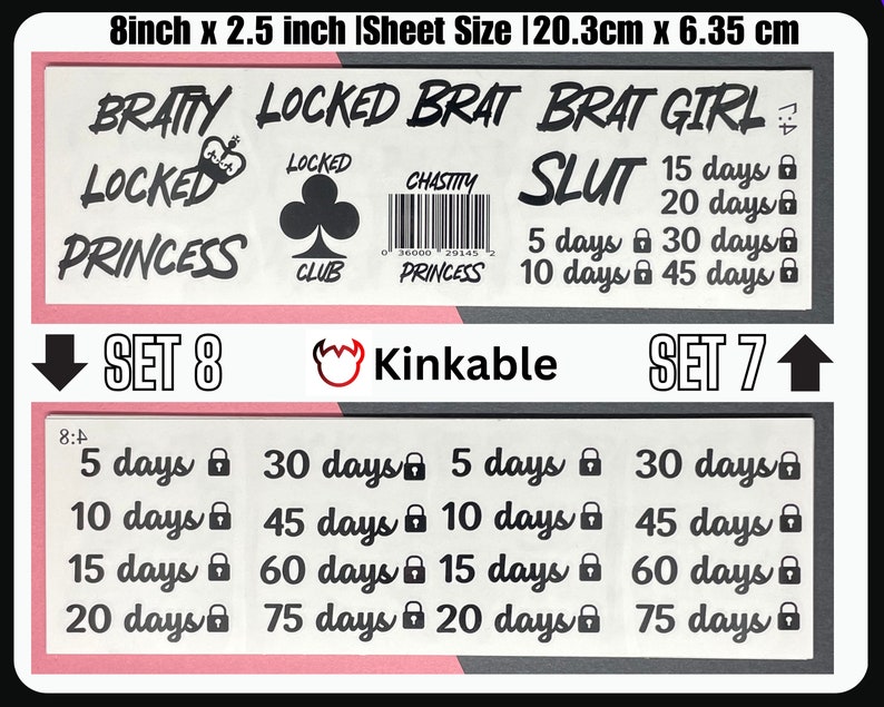 Chastity and Sissy Temporary Tattoo Bdsm Chastity Cage Sissy Gurl ...
