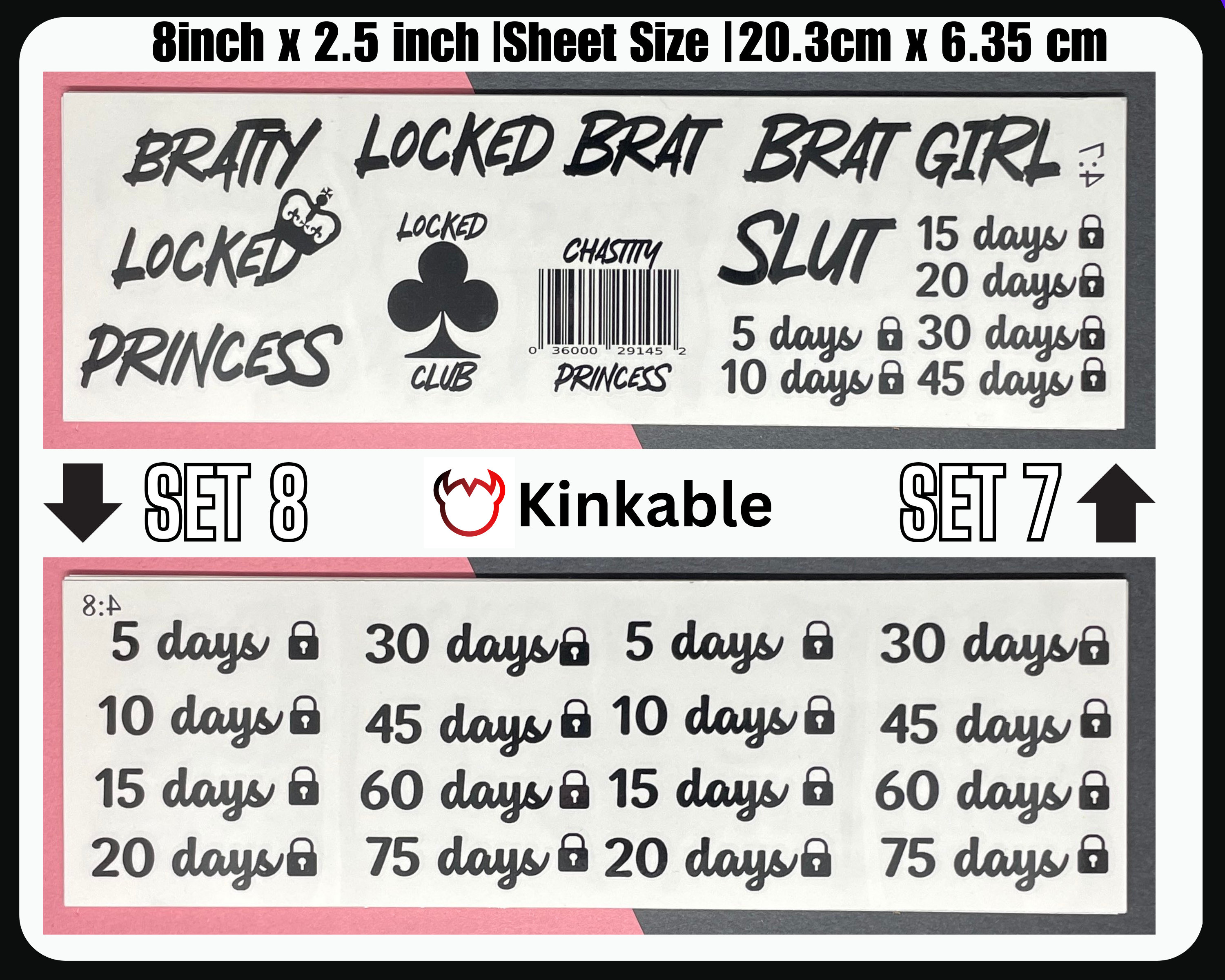 Chastity and Sissy Temporary Tattoo Bdsm Chastity Cage Sissy Gurl ...