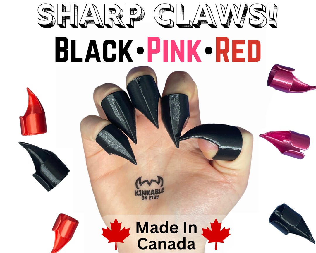 Cosplay Finger Claws | Cat Women Claws Plastic Claws | Lucifer Claws ...