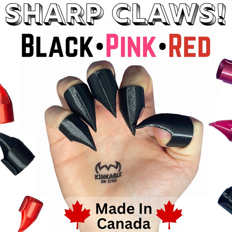 Sharp Claw Nail Rings - Etsy