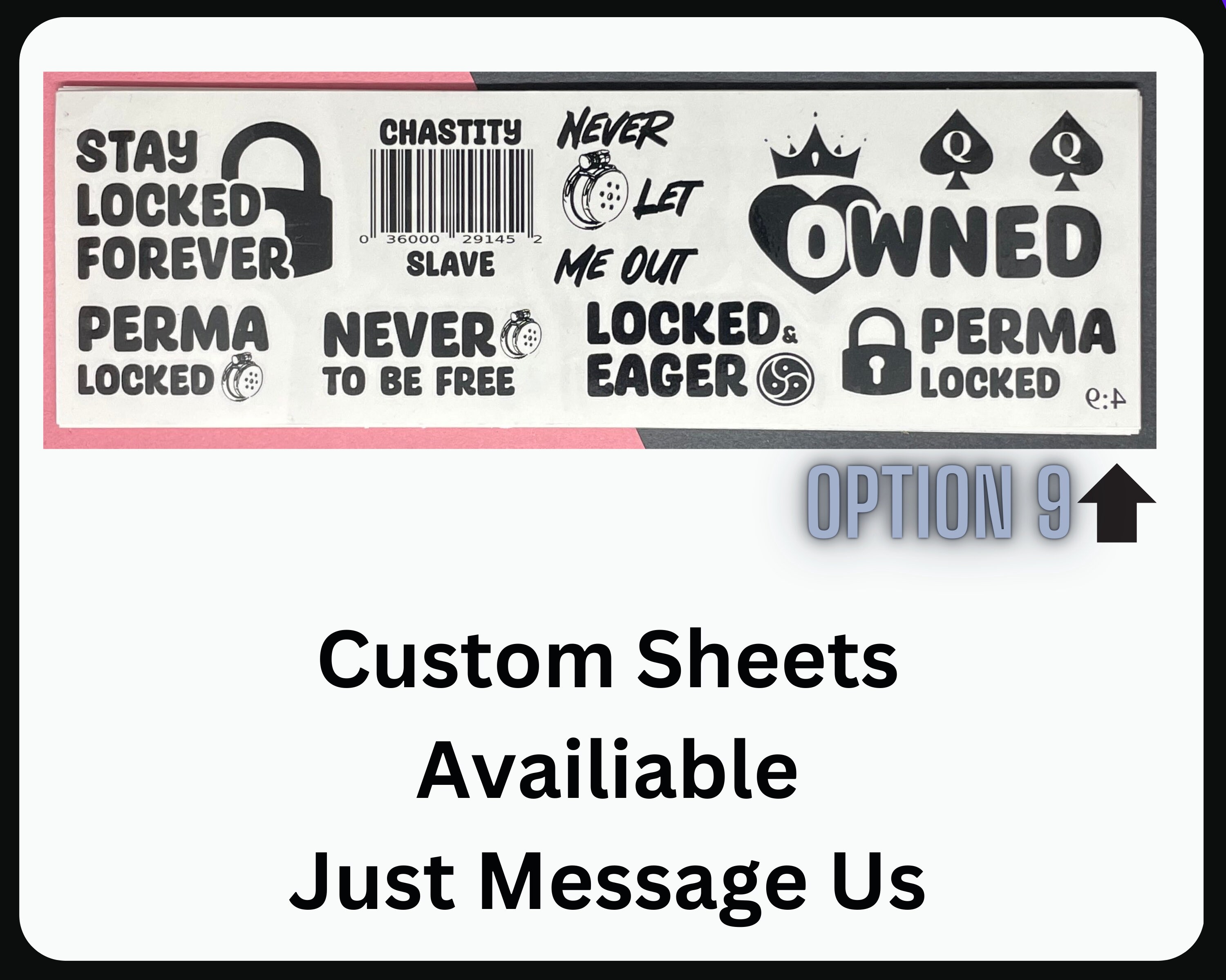 Chastity and Sissy Temporary Tattoo / Bdsm Sexy Tattoos - Etsy Australia