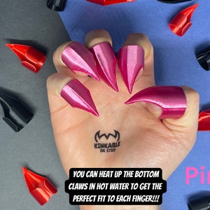 Cosplay Finger Claws | Cat Women Claws Plastic Claws | Lucifer Claws ...