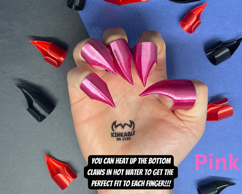 Cosplay Finger Claws | Cat Women Claws Plastic Claws | Lucifer Claws ...