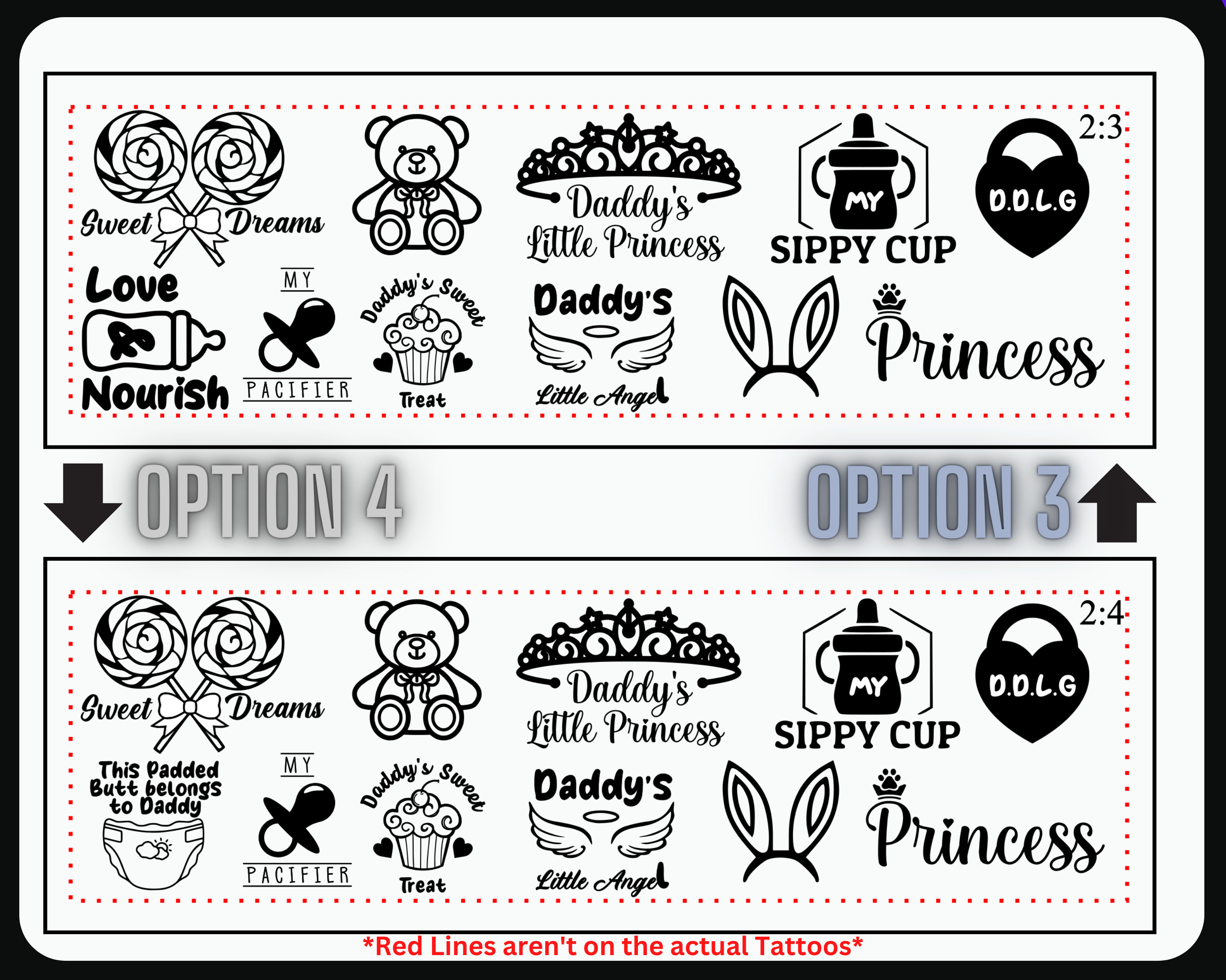 Little Space Tattoos Bdsm Tattoos Mommy Daddy Little One Little Angel ...