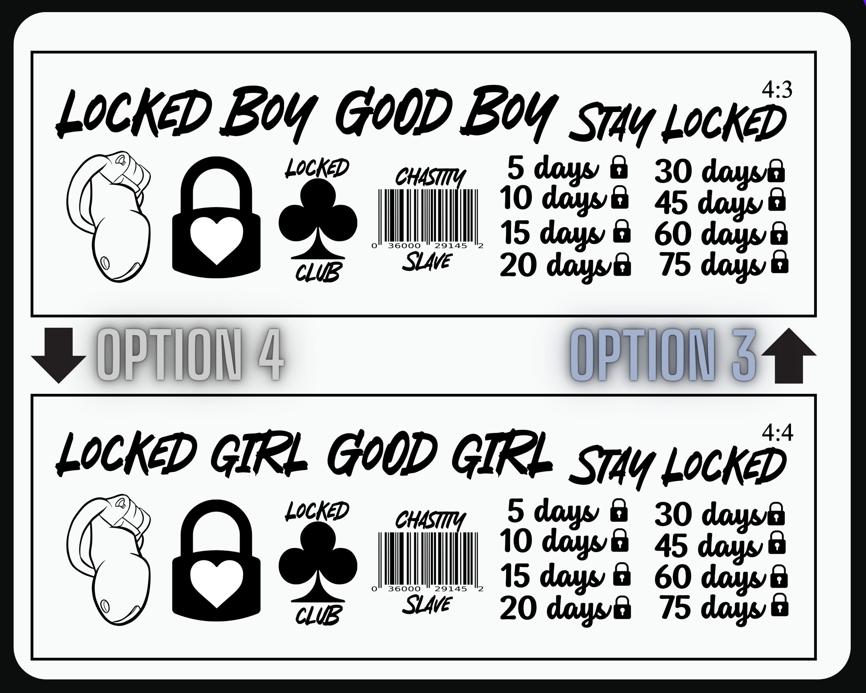 Chastity & Sissy Tattoos Bdsm Tattoos Locked Boy Locked Sissy Sissy ...