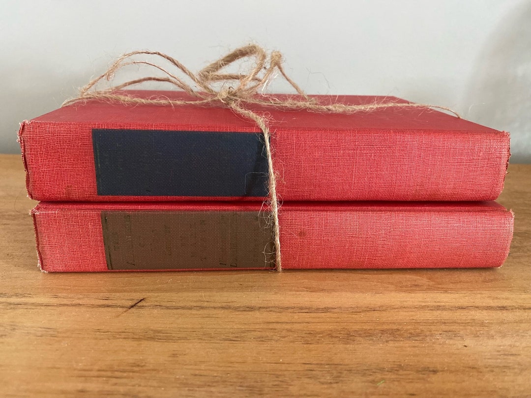 Vintage Mark Twain Book Set, Tom Sawyer 1946 & Huckleberry Finn 1948 ...