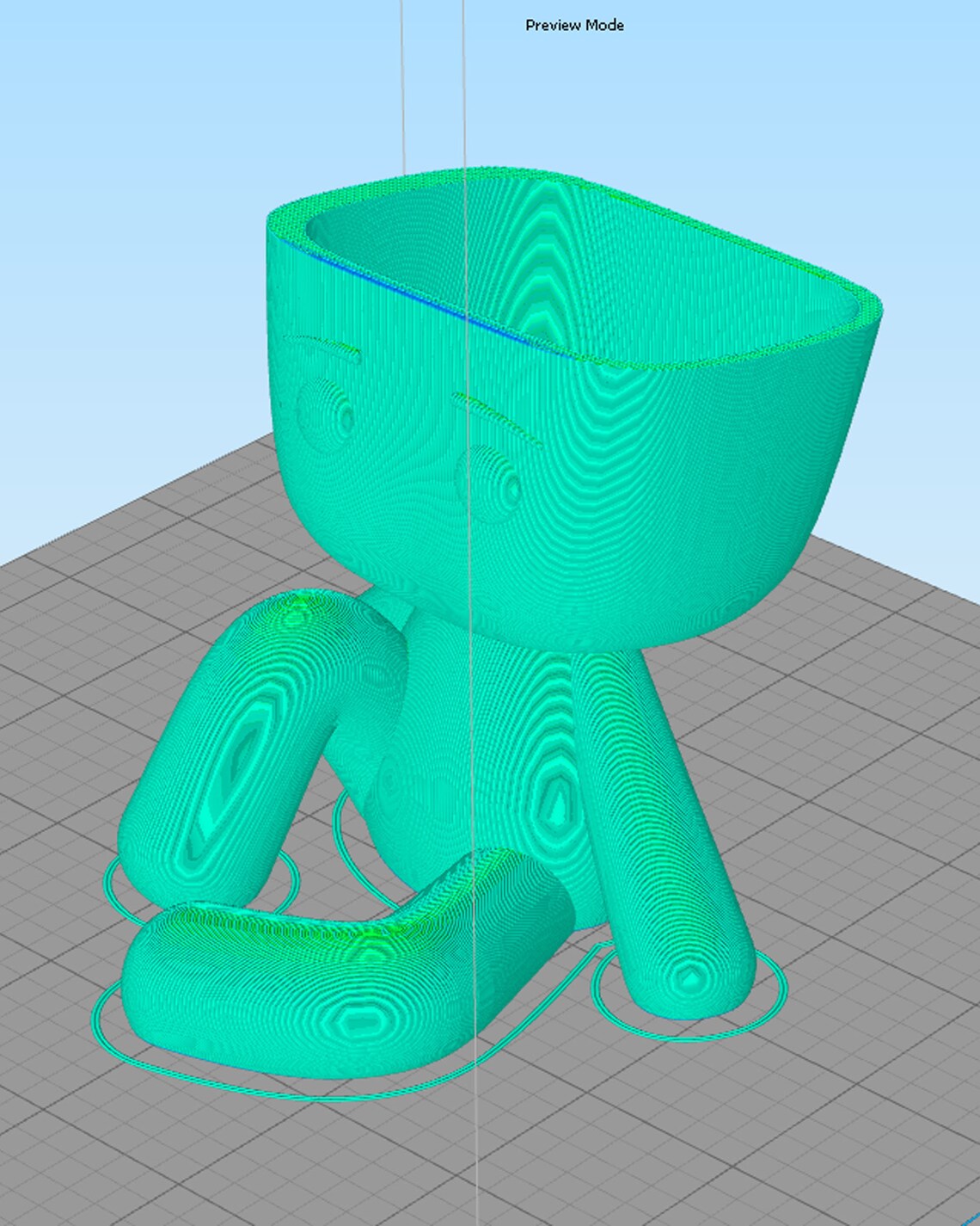Milo Planter 3D Print STL File | Succulent Robert Plant Zen Planter ...