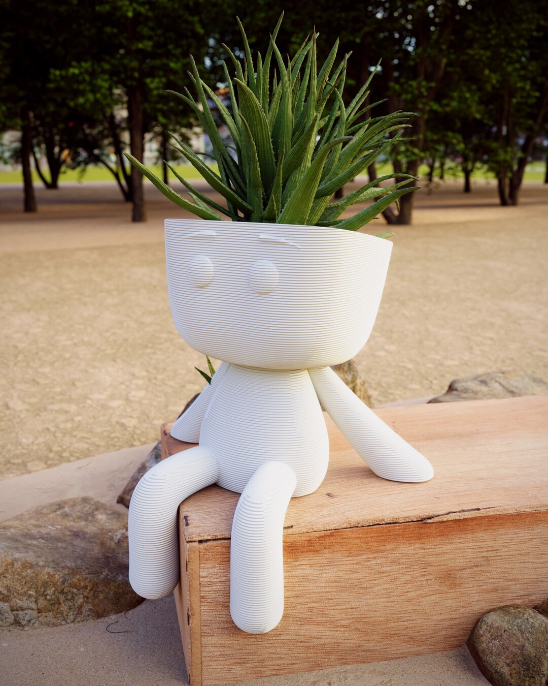 Milo Planter Sitting 3D Print Stl File | Stl File for 3D Printers |home ...