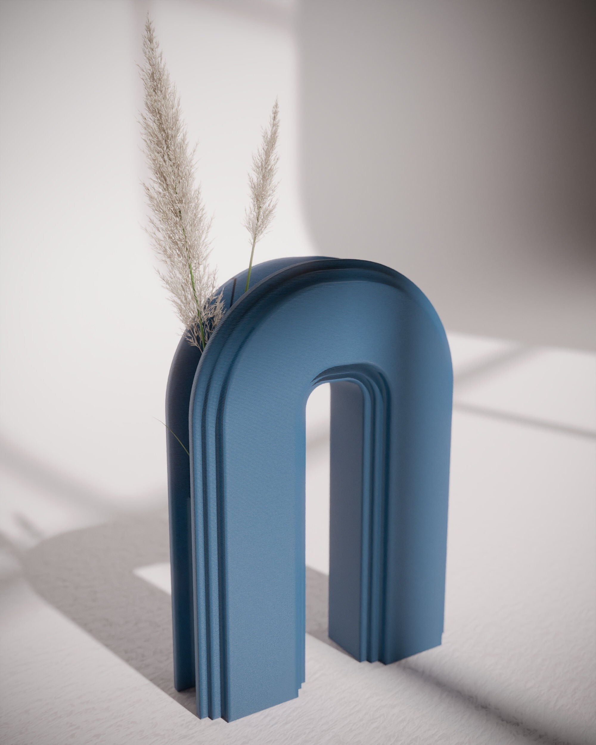 Curvy Planter 3D Print Stl File Stl File for 3D Printers - Etsy